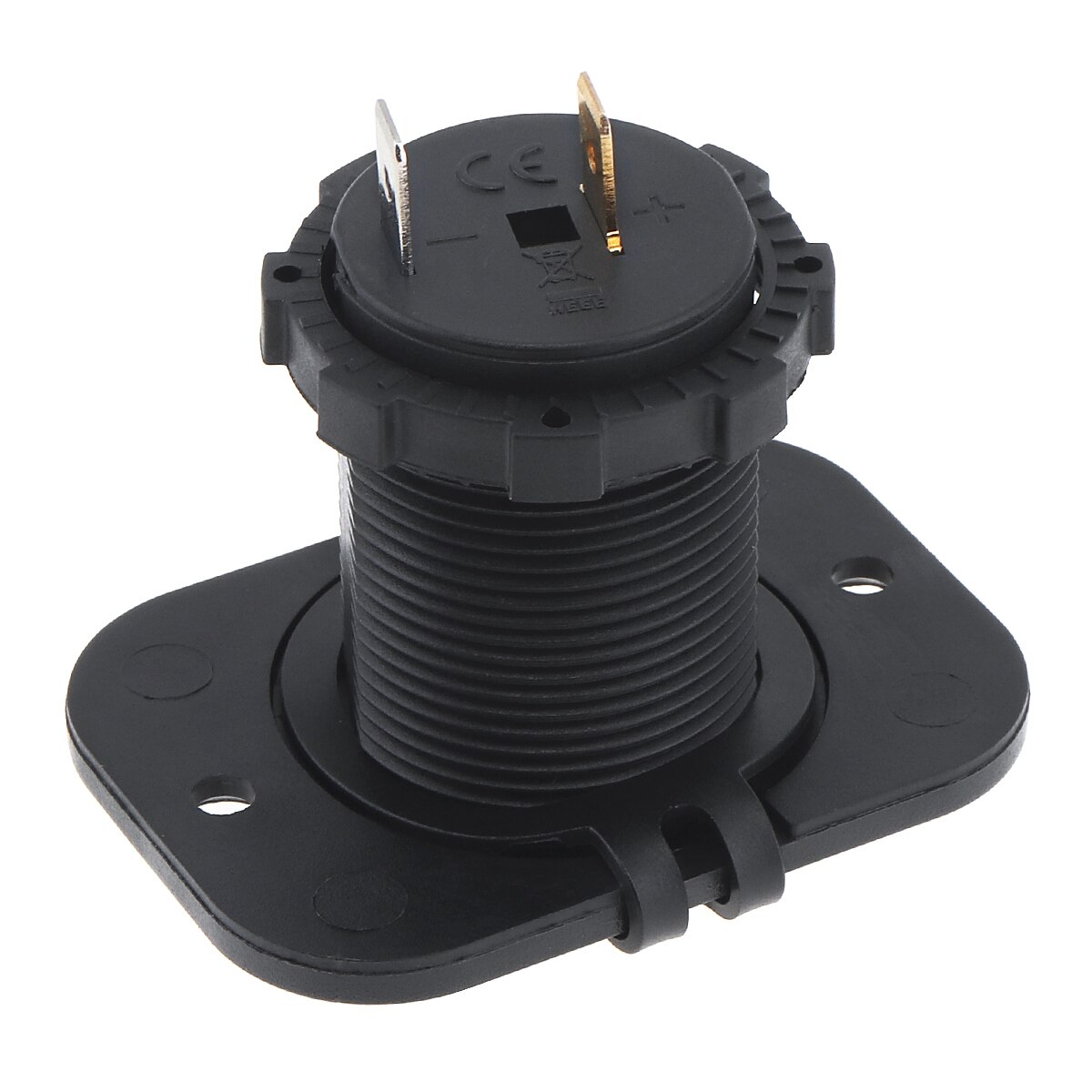 Motorcycle Chargers Black 12V Waterproof Power Soc... – Grandado