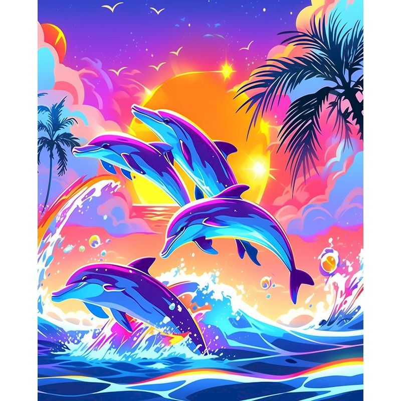 PhotoCustom Diy Paint By Numbers For Adults Canvas... – Grandado