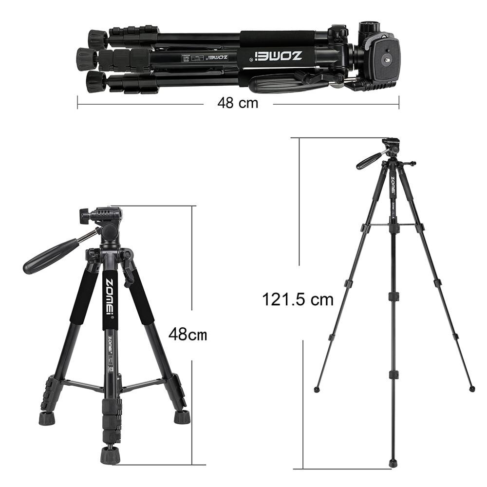 ZOMEI Q111 SLR DSLR Portable Camera Tripod & Pan H... – Grandado