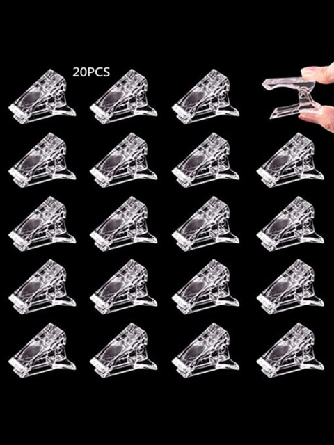 Nail Tips Clip For Quick Building Polygel Plastic ... – Grandado