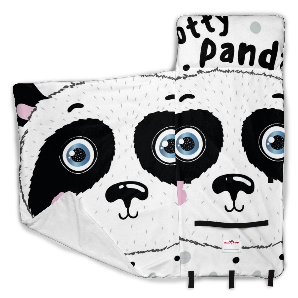 Cute Spotty Panda Nap Mat with Pillow for Toddler ... – Vicedeal