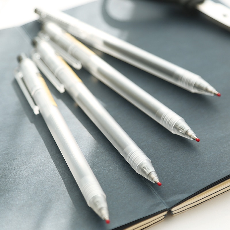 M&G Ultra Simple Muji Style Retractable Gel Pen 0.... – Grandado