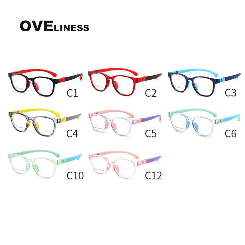 Optical Children eye Glasses Frame boy girl TR90 M... – Grandado