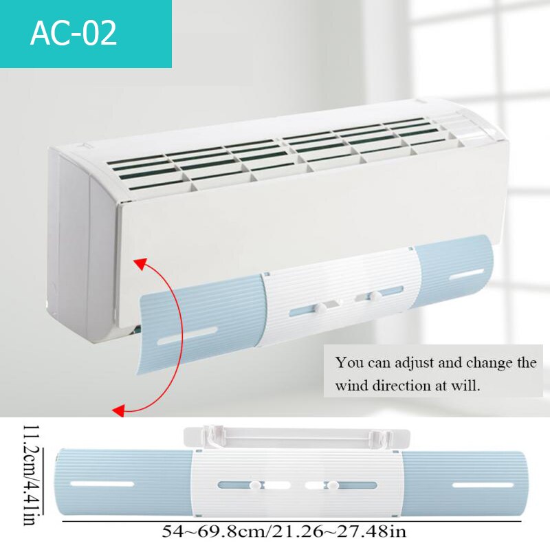 Air Conditioner Anti-wind Shield Retractable Anti ... – Vicedeal