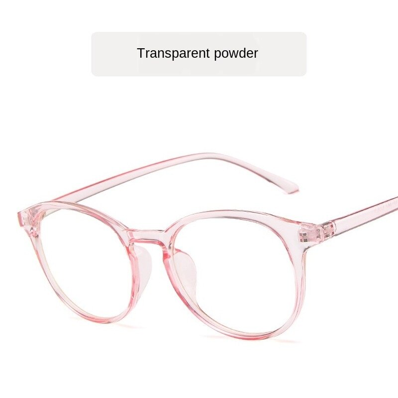 Retro Ronde Frame Bril Compatibel Bijziendheid Vla... – Grandado