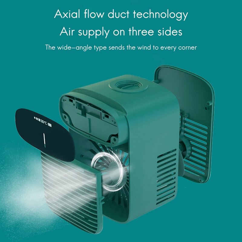 Air Conditioning USB Air Cooler Mini Fan Mobile Hu... – Grandado