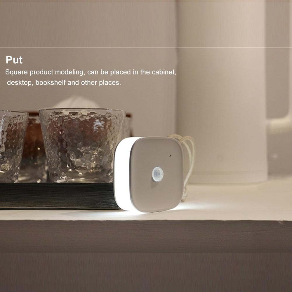 Led Nachtlampje Usb Opladen Kast Lichten Draadloze... – Grandado