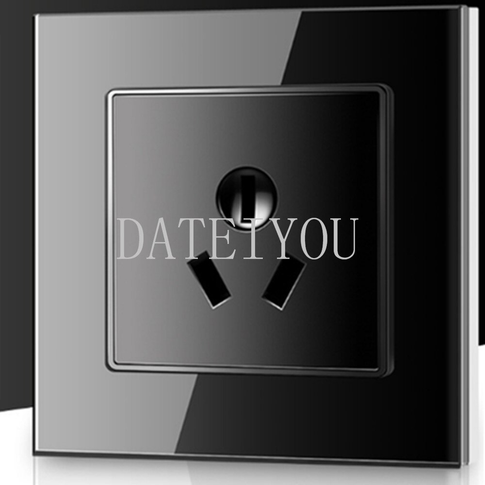 Glass panel socket panel 86 power switch socket Ja... – Grandado