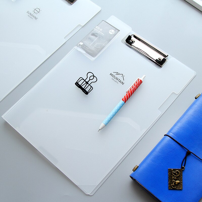 Transparent Clipboard A4 Plastic Report Folder Doc... – Vicedeal