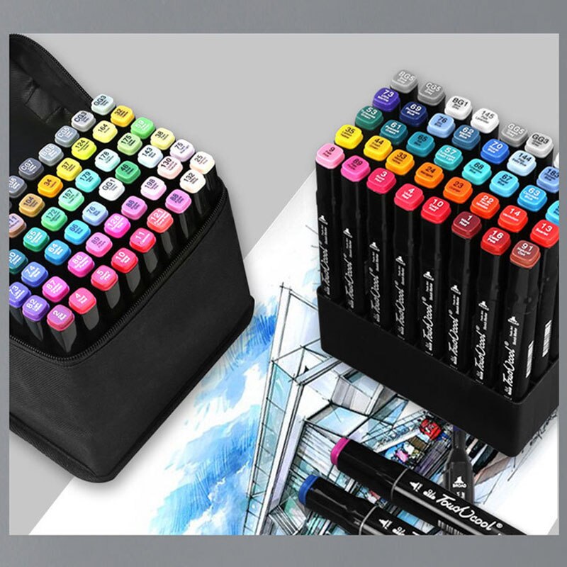 Markers 30/40/60/80 Colors Sketch Art Marker Pen D... – Vicedeal