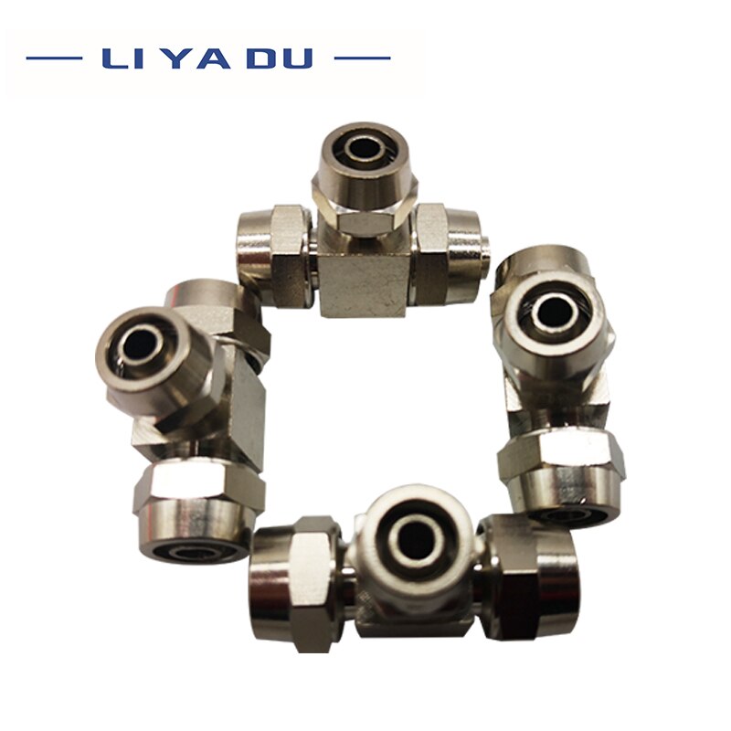 T-Type Tee Variable Diameter Pneumatic Pipe Quick ... – Grandado