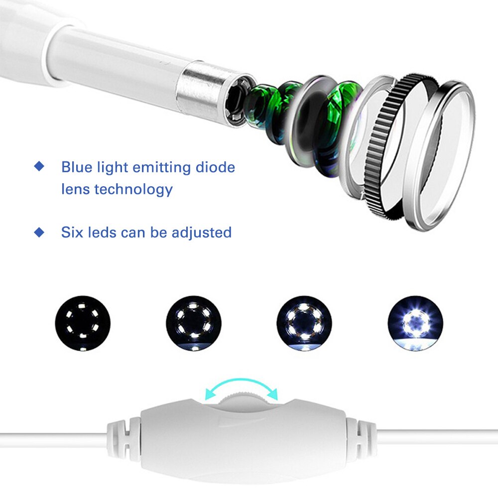 USB Otoscope In Ear Endoscope Ear Pick Camera Vide... – Grandado