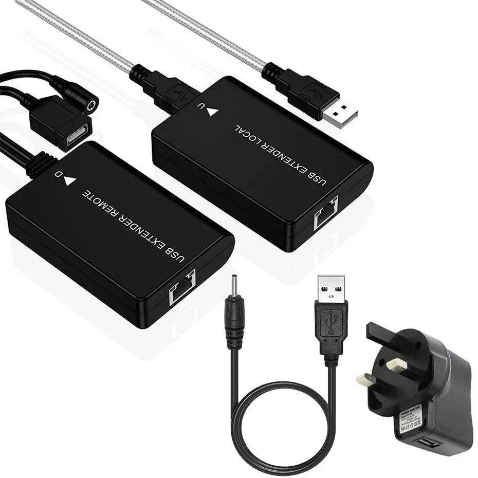 USB Extender RJ45 over Ethernet cat5e/6 Cable up t... – Grandado