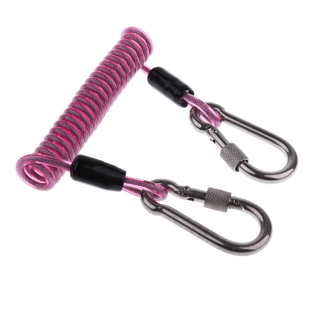 Stainless Steel Spiral Coil Lanyard Scuba Diving U... – Grandado