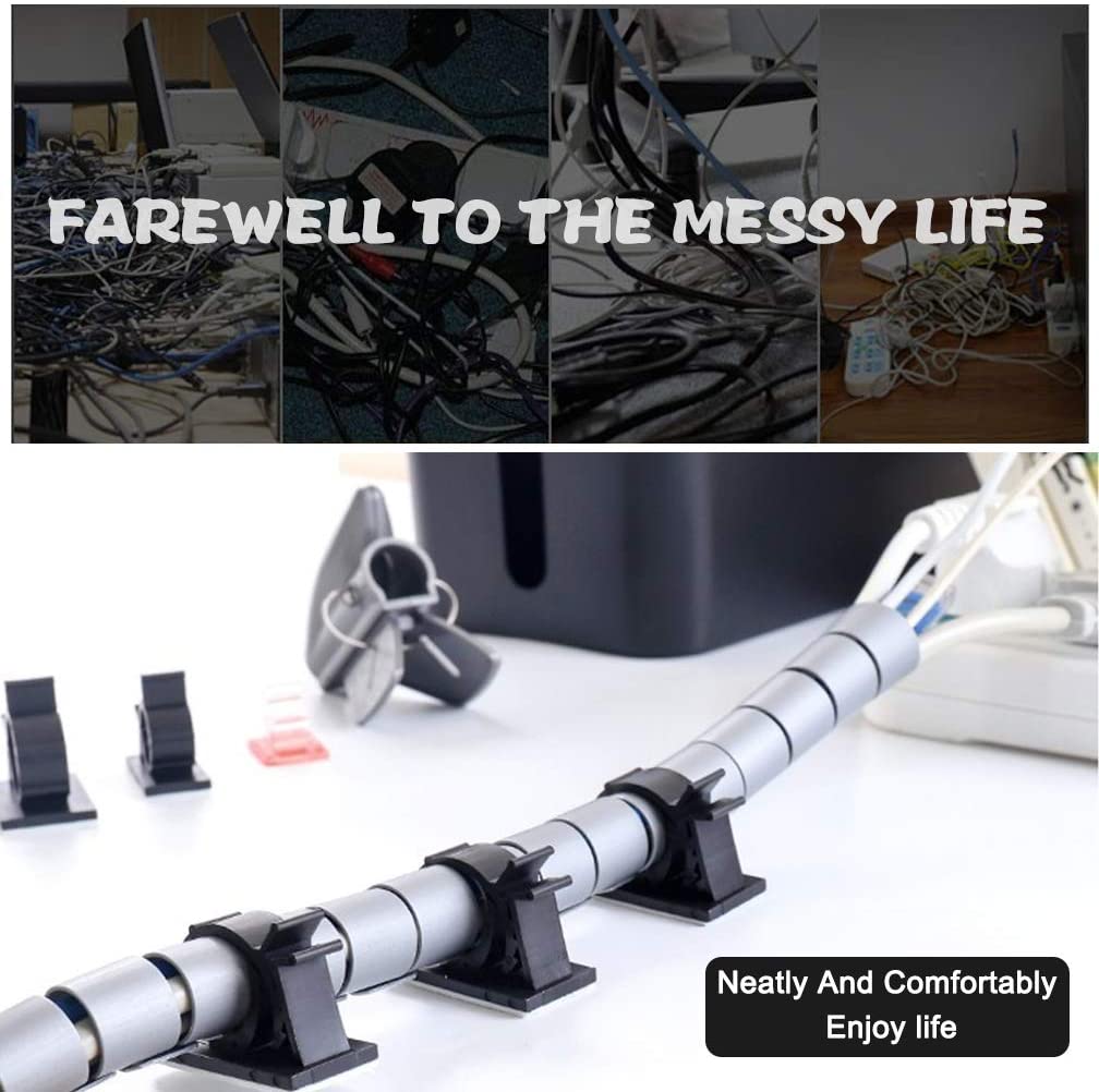 10pcs Adjustable Cable Organizer Self Adhesive Cab... – Grandado