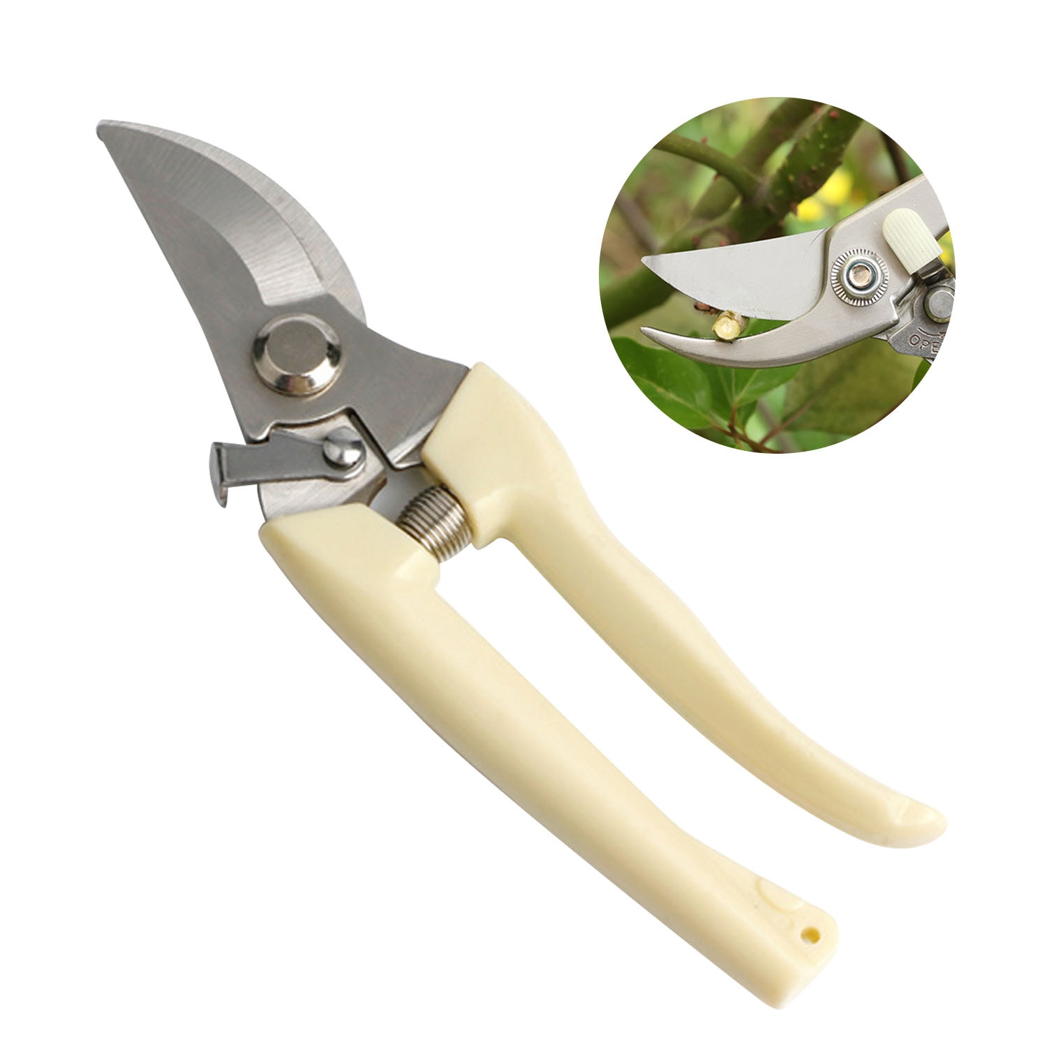 Behogar Stainless Steel Garden Trimming Scissors P... – Vicedeal