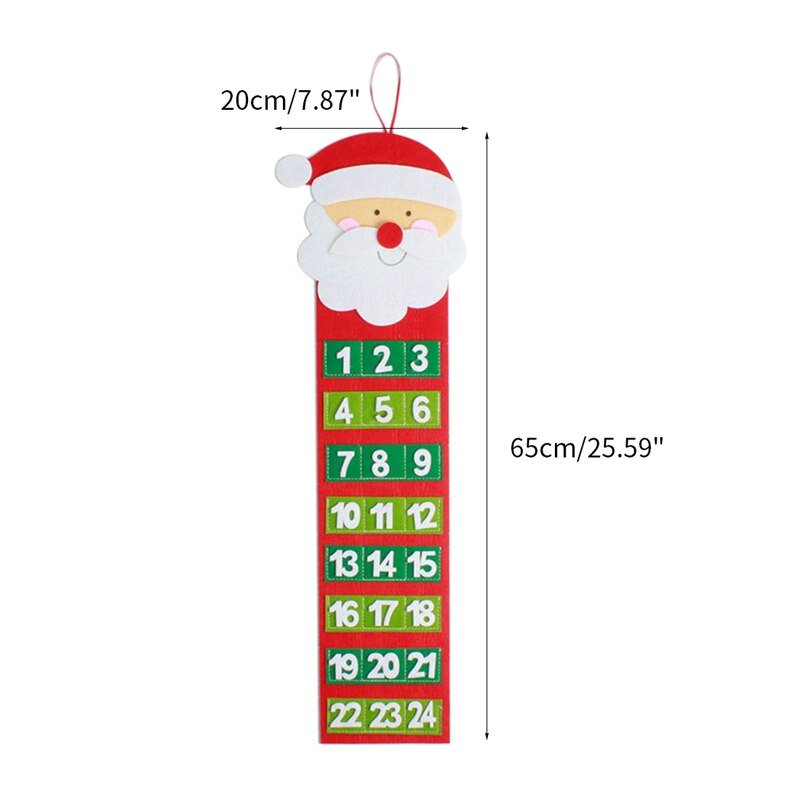 Christmas Advent Calendars Santa Claus Snowman Chr... – Grandado