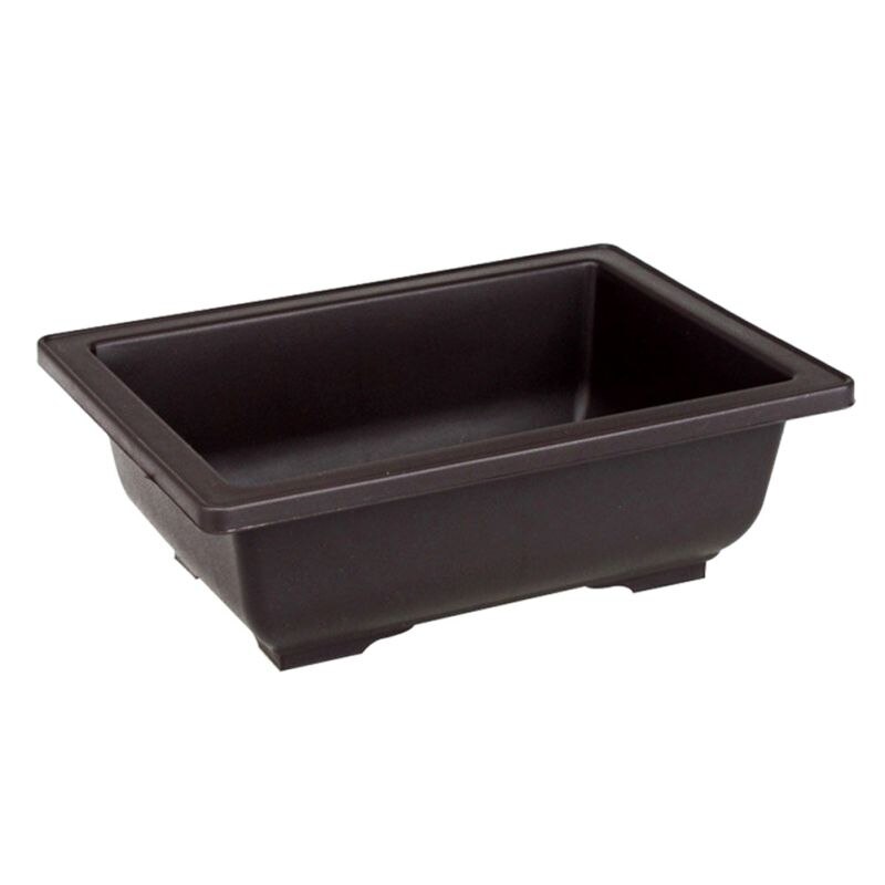 Plastic Retro Flower Pot Square Simple Succulent P... – Grandado