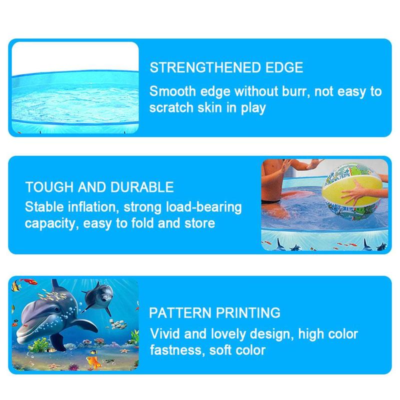 Children Outdoor Swimming Pool Baby Splash Water S... – Grandado