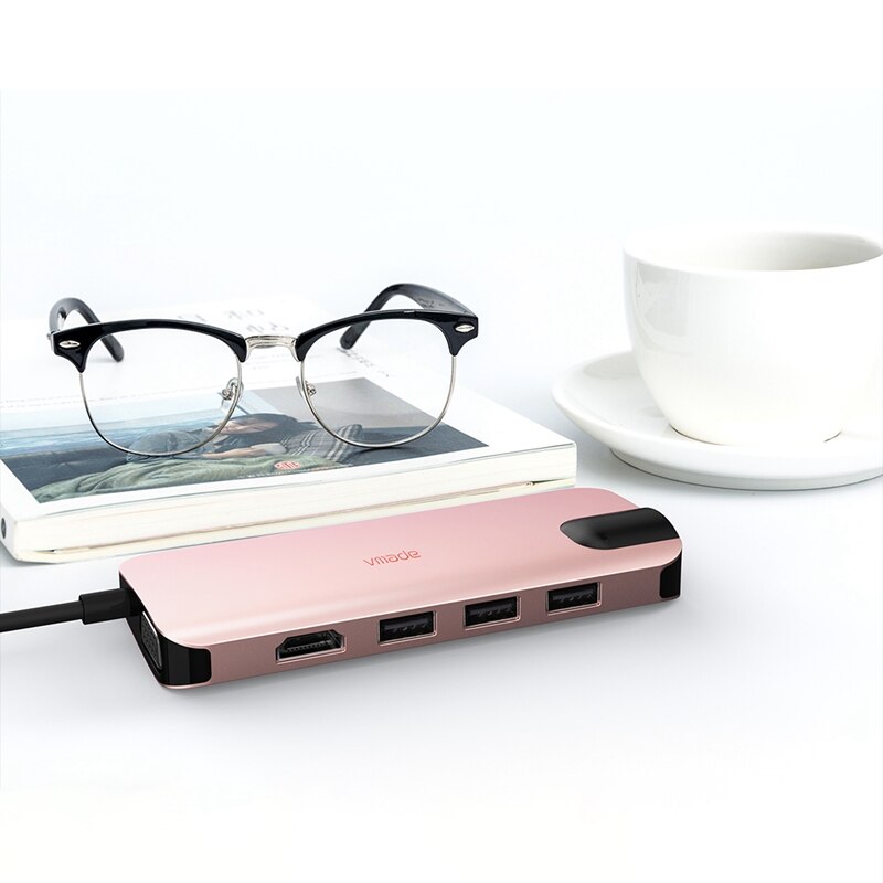 Vmade Type-C 10-In-1 Docking Station Hdmi/Vga Dual... – Grandado