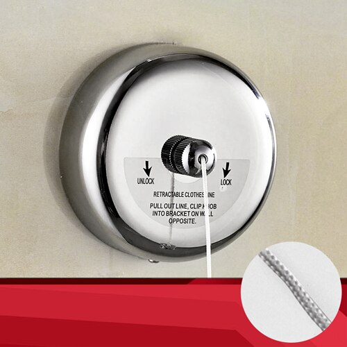 2.8M Wall Mounted Stainless Steel Laundry Organiza... – Vicedeal