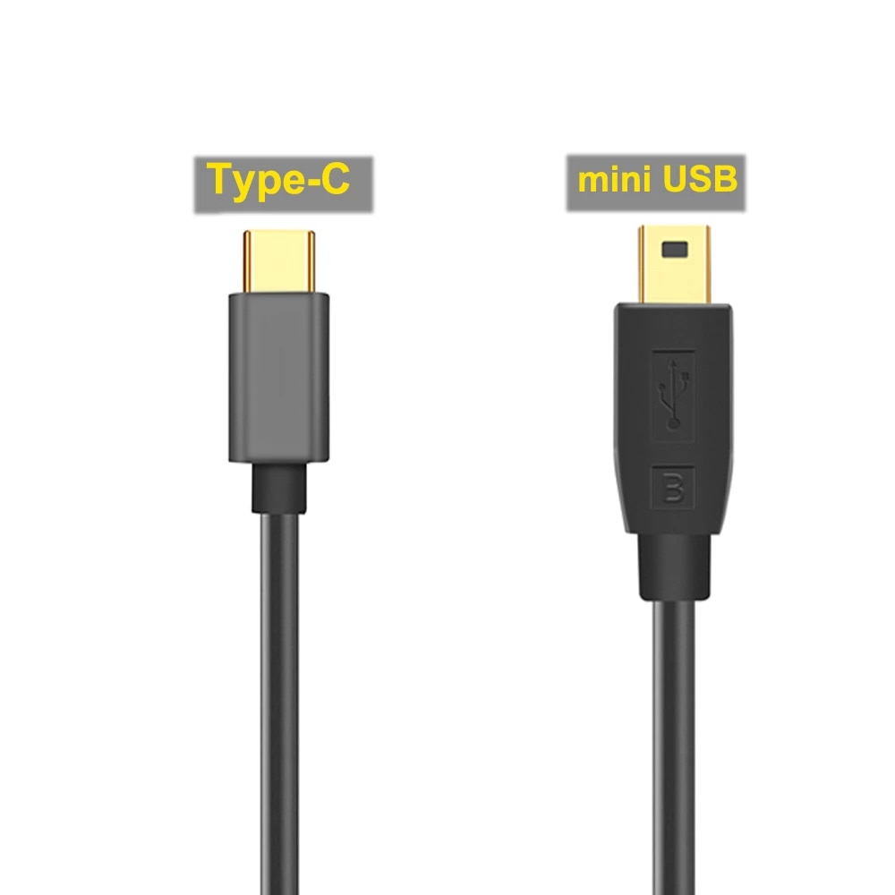 Mini USB to USB-C Cable,USB C to Mini B Cord for G... – Grandado