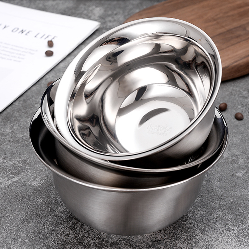 High Grade Thicker Mixing Bowl Unbreakable Stainle... – Vicedeal