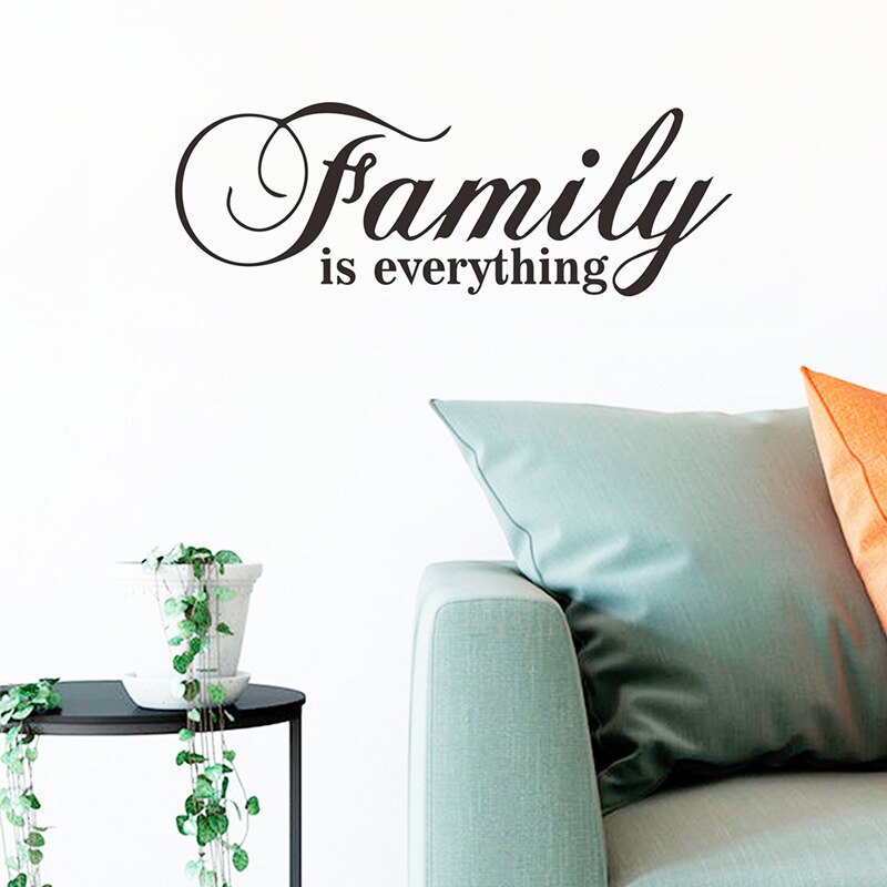 Family Is Everything Wall Stickers Bedroom Living ... – Grandado