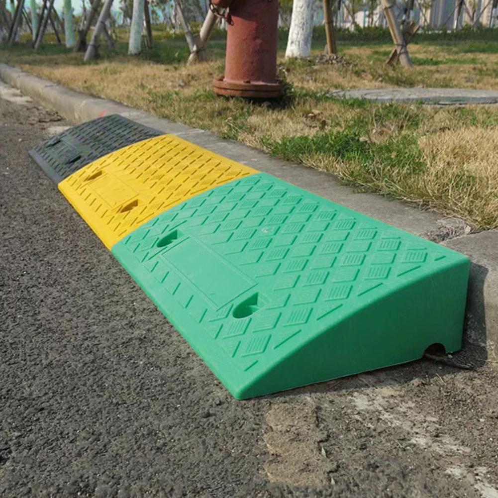 50x27x7cm Deceleration Ramp Pad Plastic Curb Ramps... – Vicedeal