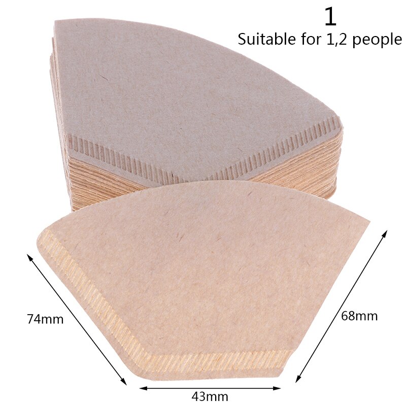 100 stücke Umweltfreundliche Ungebleichtem Origina... – Vicedeal