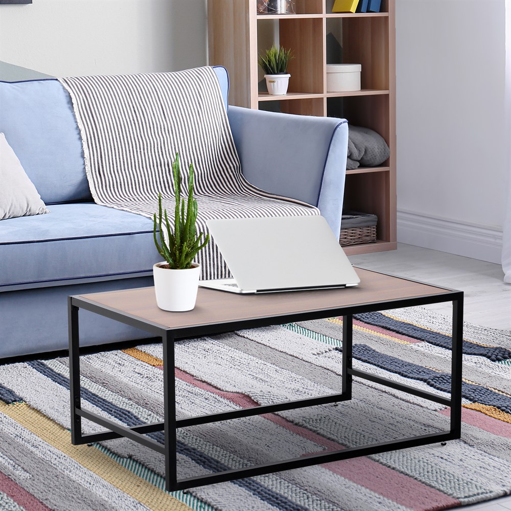 HOMCOM Kaffee Tisch Jahrgang wohnzimmer Wohnzimmer... – Grandado