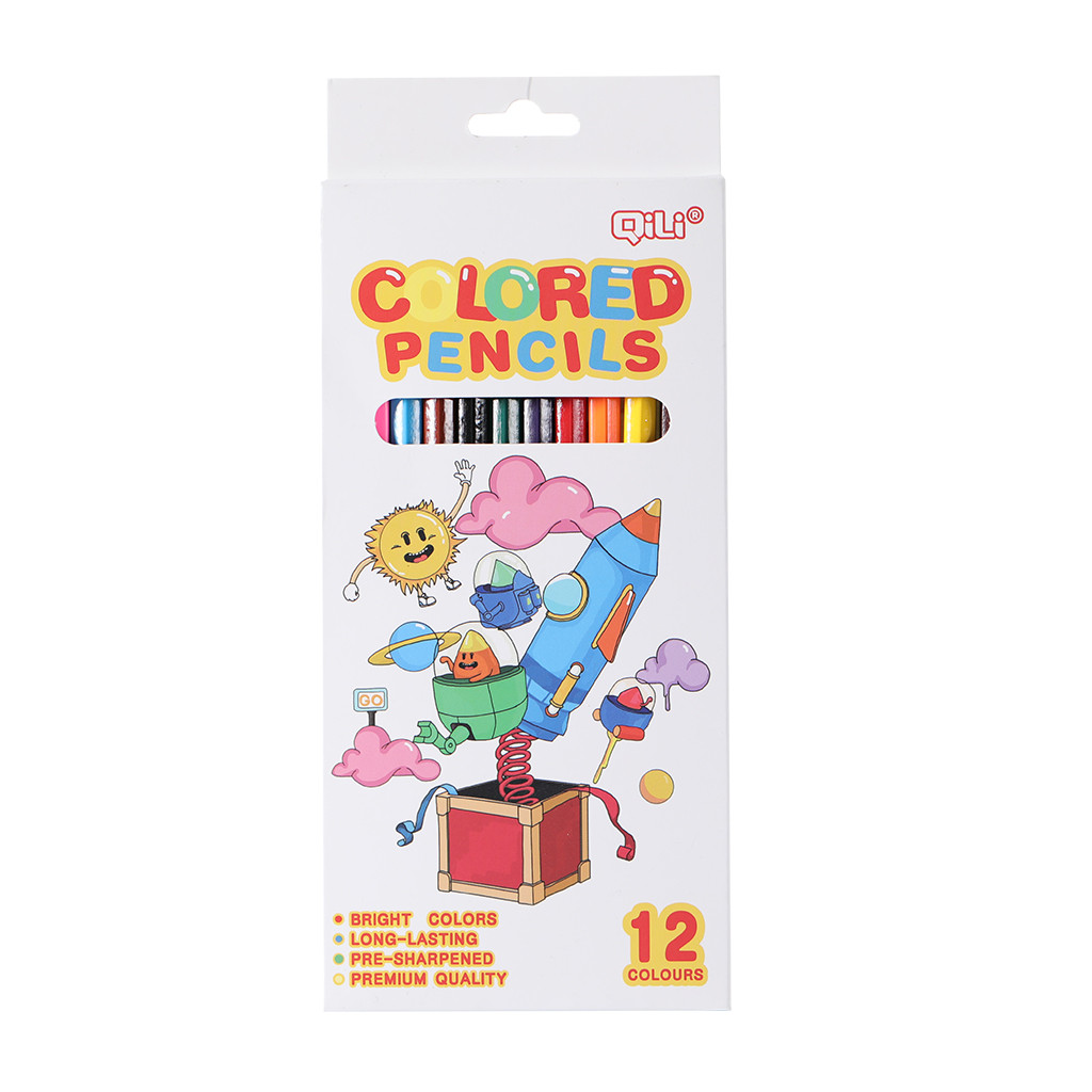 12 Color premium Pencil Art Drawing Artist Childre... – Grandado