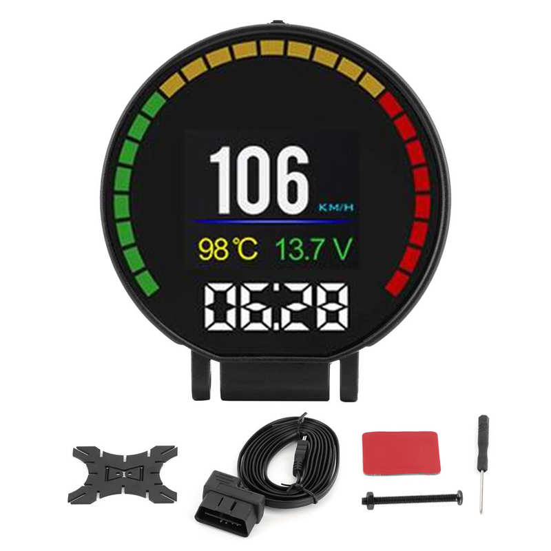 auto accessories car speed meter Car HUD Gauge Sma... – Grandado