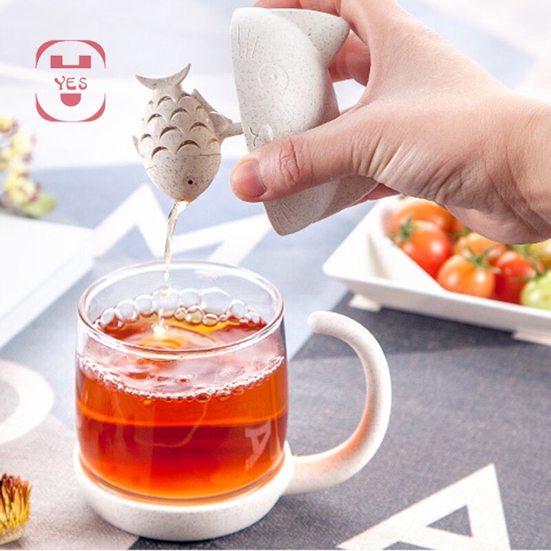 250ml Glass Cup Cartoon Cute Pet Soak Filter Cup W... – Grandado