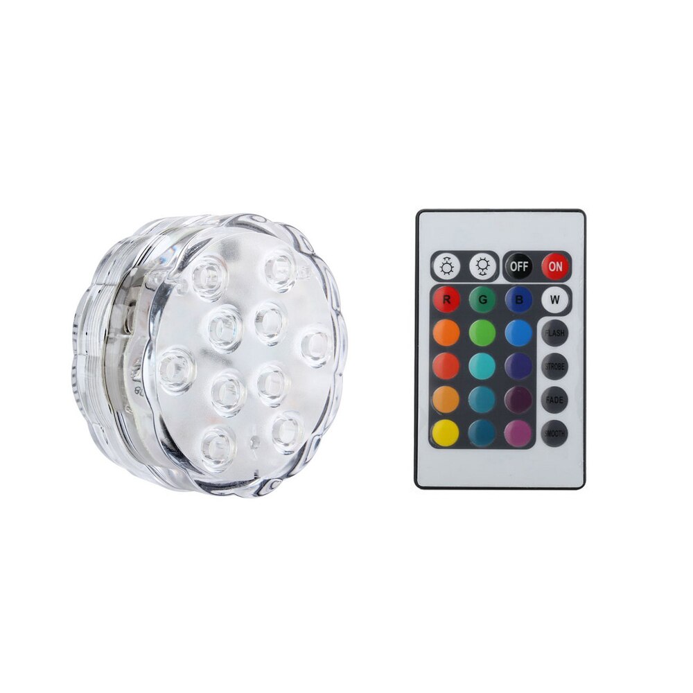 10 Led Rgb Submersible Licht Onderwater Night Lamp... – Grandado