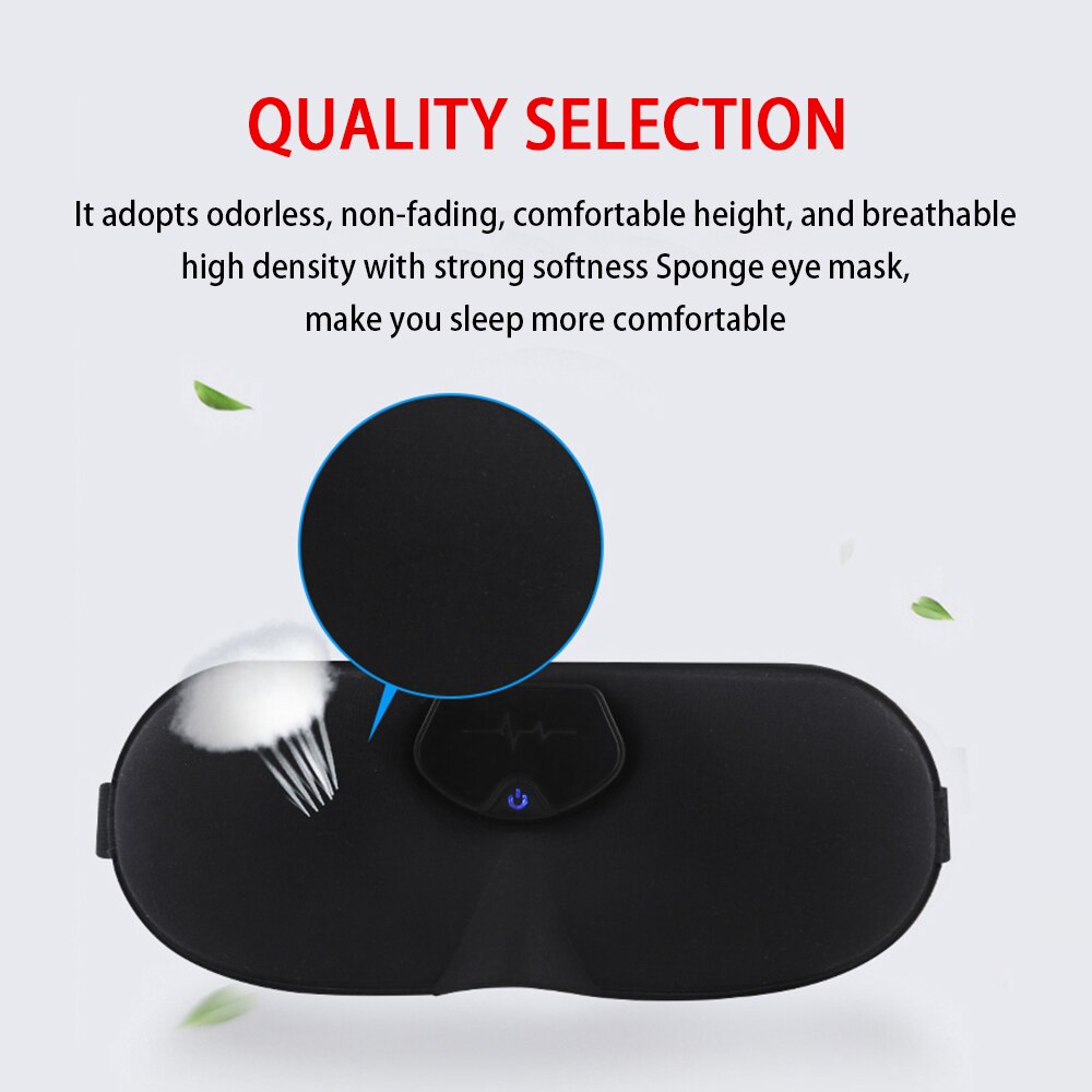 Charge pulse smart sleep eye mask head massager In... – Grandado