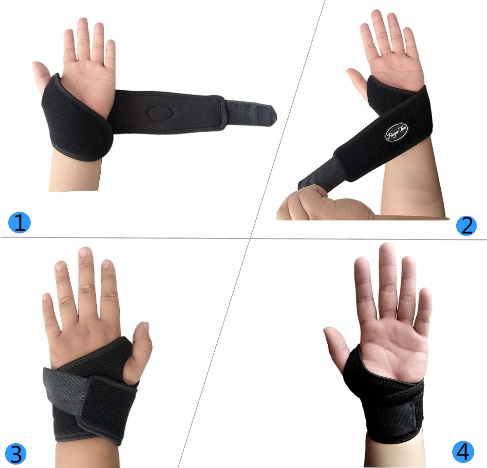 Wrist Support Brace Arm Protector Sports Brace Str... – Grandado