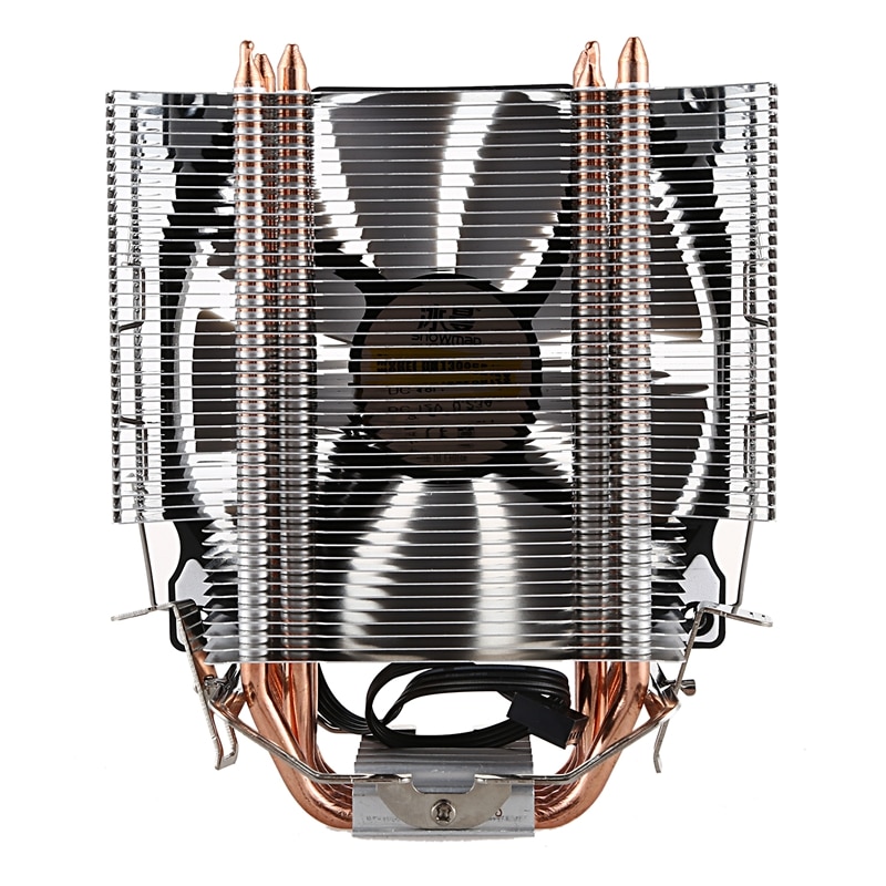 SNOWMAN CPU Cooler Master 4 Pure Copper Heat-pipes... – Grandado
