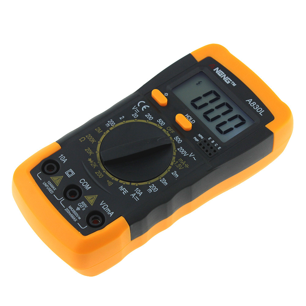 Ac / dc lcd-skærm auto elektrisk håndholdt tester ... – Grandado