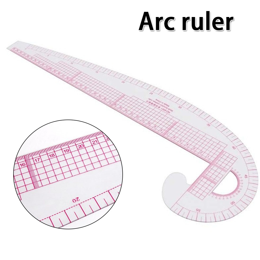 clothing arc ruler Multi-function curve ruler yard... – Vicedeal
