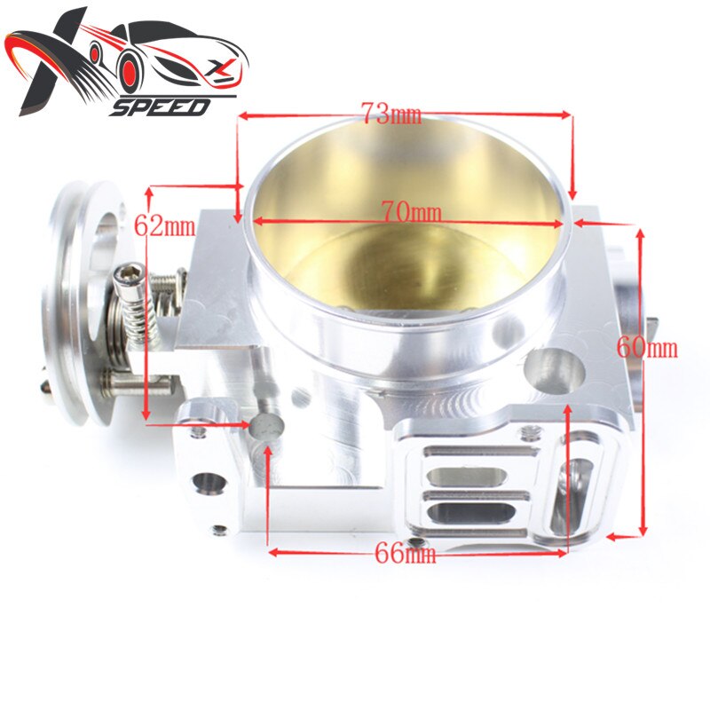 Throttle Body For Subaru EJ20 Impreza WRX STI 70mm... – Grandado