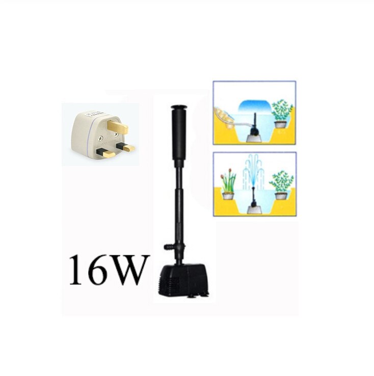 220V Aquarium Fountain Pump Garden Pond Fountain M... – Vicedeal