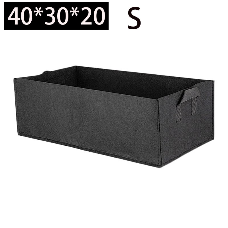 Grow Bags Non-Woven Fabric Raised Garden Bed Recta... – Vicedeal
