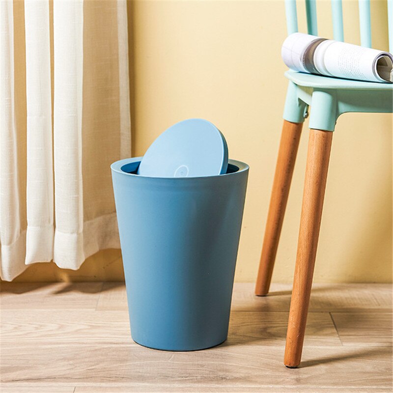 8.5L Trash Bin Nordic Dustbin Can PP Waste Bin Hom... – Grandado