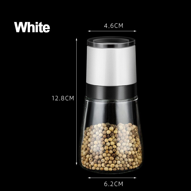 Manual salt and pepper grinder pulverizer Transpar... – Vicedeal