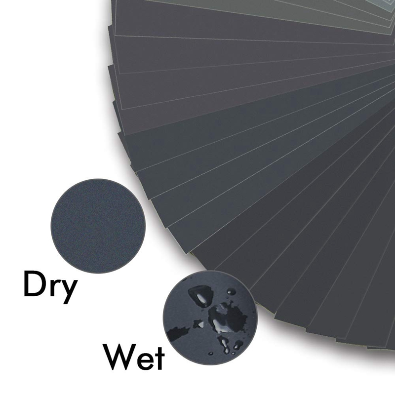 56 st våttorrt sandpapper 120 to 5000 korn sortime... – Grandado