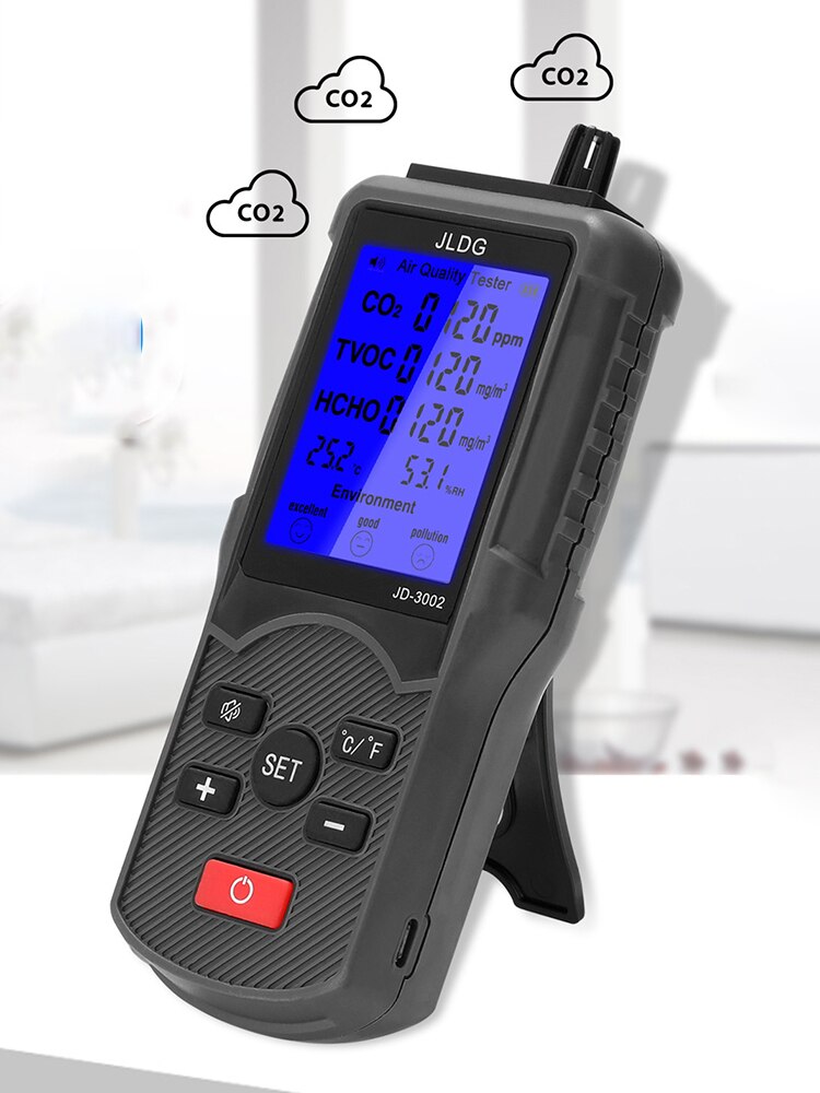 Multifunction Air Tester LCD Display Temperature H... – Grandado