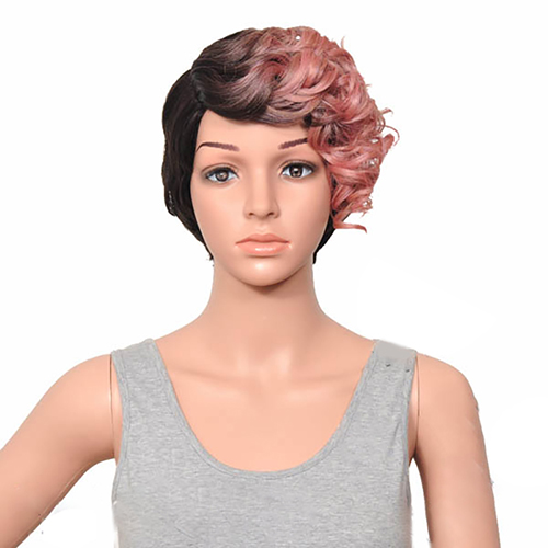 Hairjoy Vrouwen Speciale Mix Kleur Zijscheiding Ko... – Vicedeal