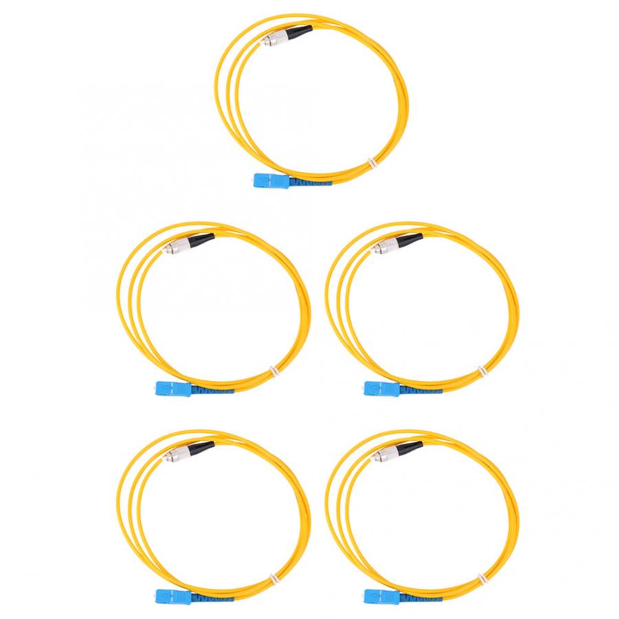 5PCS Fiber Jumper SC-FC Single Mode Core Fiber Opt... – Vicedeal
