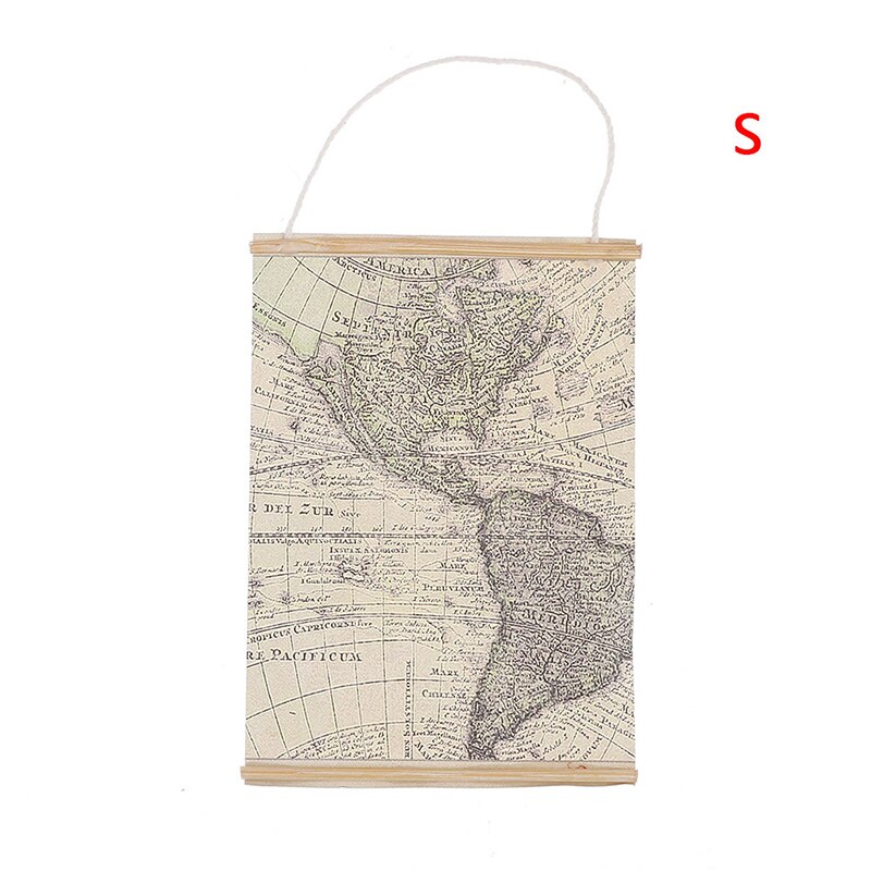 1/12 Size S M Mini World Map Simulation Furniture ... – Vicedeal